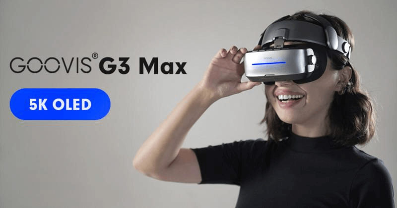 GOOVIS G3 Max: Most Advanced 5K OLED Cinematic HMD - Hunt4Best