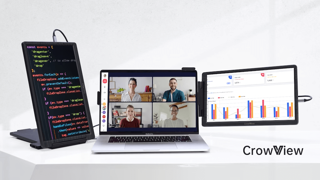 CrowView: The Ultimate 14'' Portable Ultralight Dual Monitor - Hunt4Best