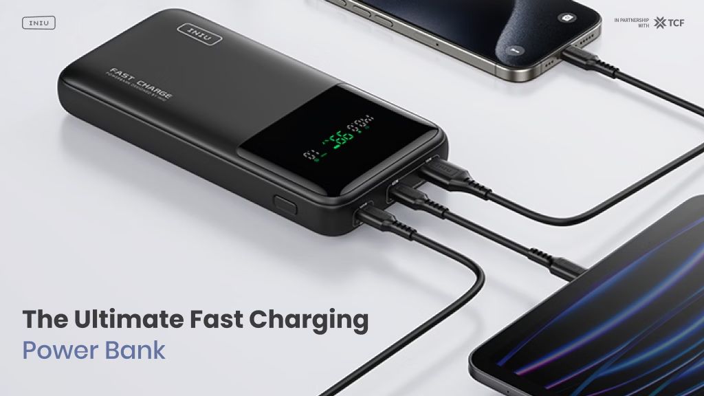 INIU PowerNova: Portable Airline-Approved 140W Power Bank - Hunt4Best