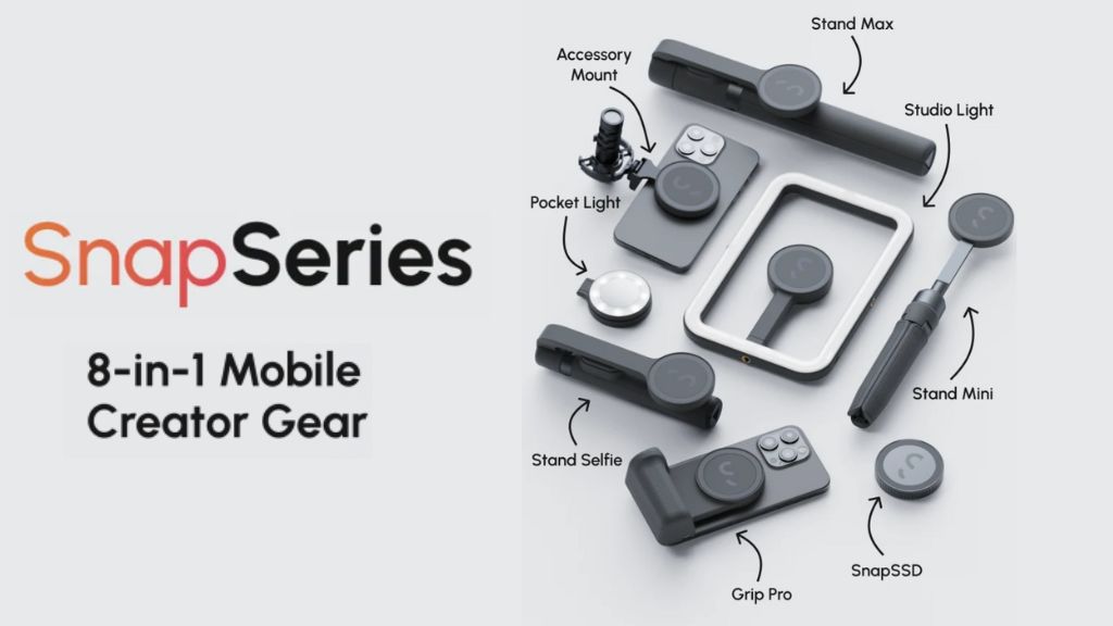 SnapSeries: 8-in-1 Mobile Creator Gear for Content - Hunt4Best