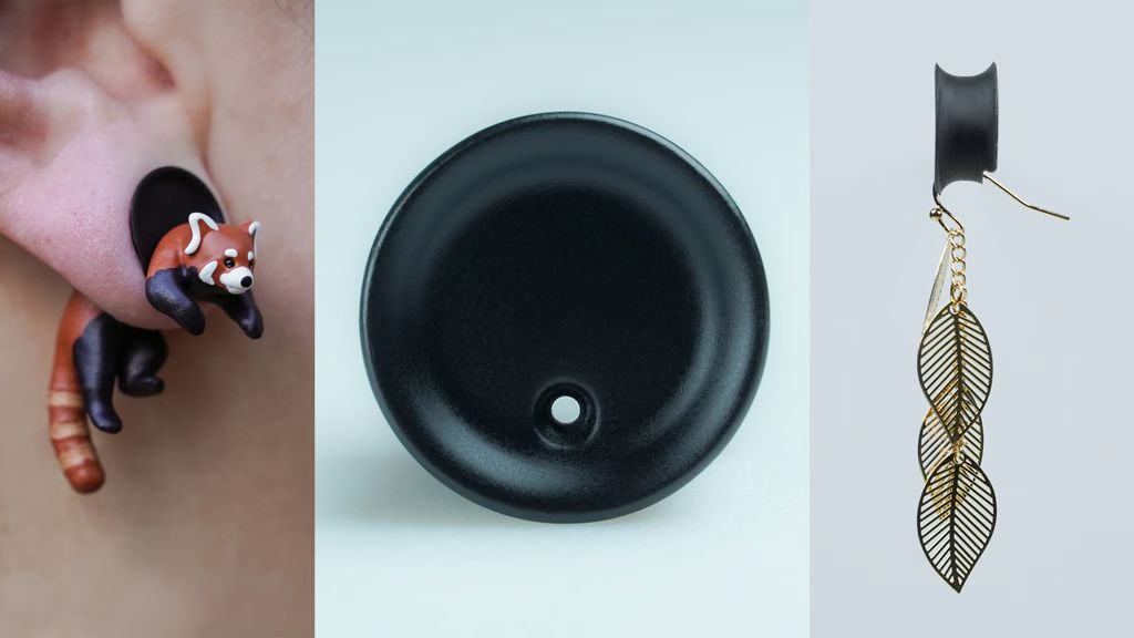 Earring Adapters for Stretched Ears | by Orange Yew Curios - Hunt4Best