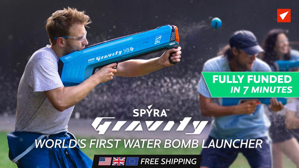 SpyraGravity: THE WORLD'S FIRST WATER BOMB LAUNCHER - Hunt4Best
