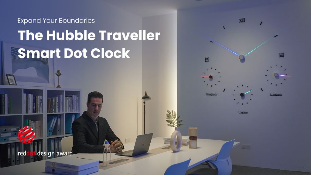 The Hubble Traveller Smart Dot Clock: Expand Your Boundaries - Hunt4Best