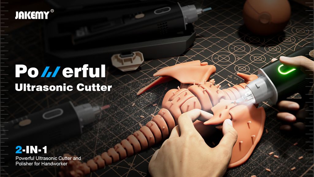 2 In 1 Powerful Ultrasonic Cutter & Polisher for Handworker - Hunt4Best