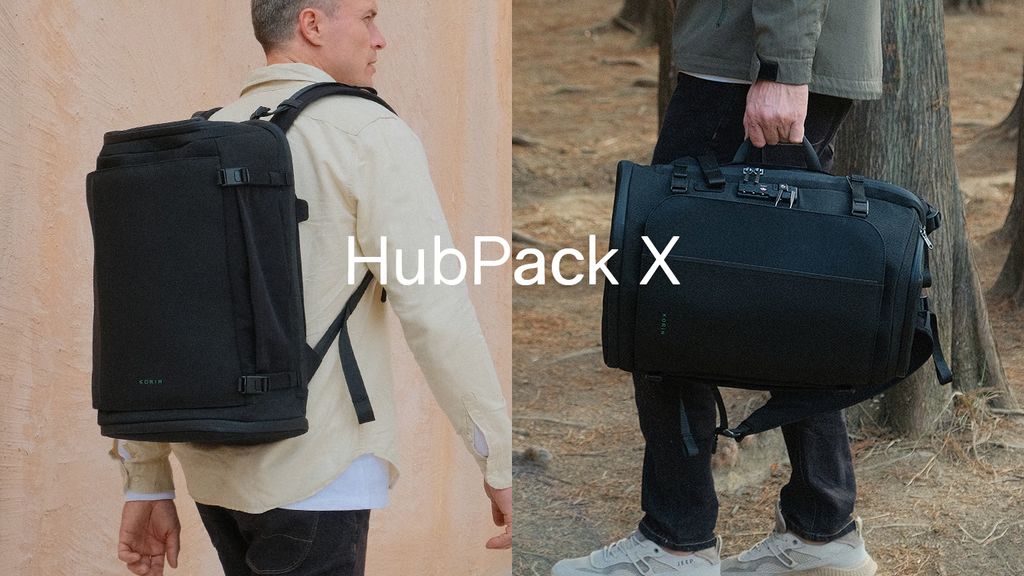 HubPack X | AntiTheft, Cut-Resistant & Travel-Ready Bag 🗺️ - Hunt4Best