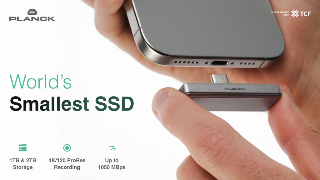 Planck: The World’s Smallest Phone-first SSD with up to 2TB - Hunt4Best