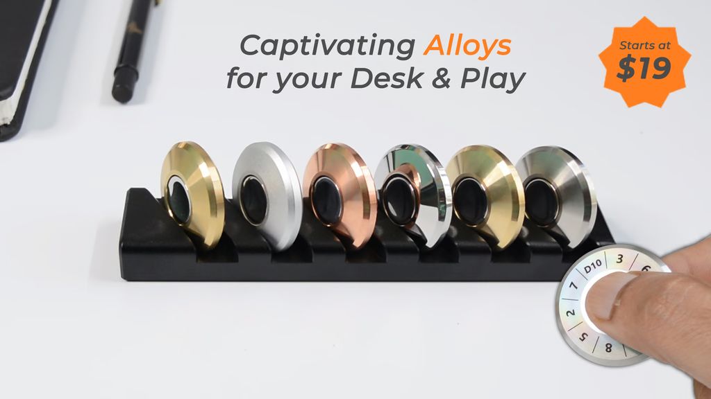 Alloys: For your Desk, Dice, DnD, TTRPG, Fidget and Measure. - Hunt4Best