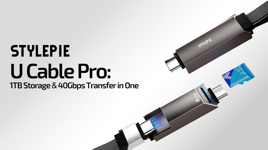 STYLEPIE U Cable Pro: 1TB Storage & 40Gbps Transfer in One - Hunt4Best