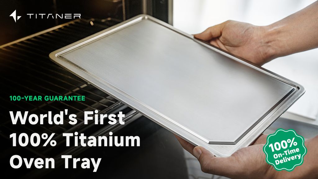 Titaner Versatile Titanium Oven Tray – Cooks Better Food - Hunt4Best