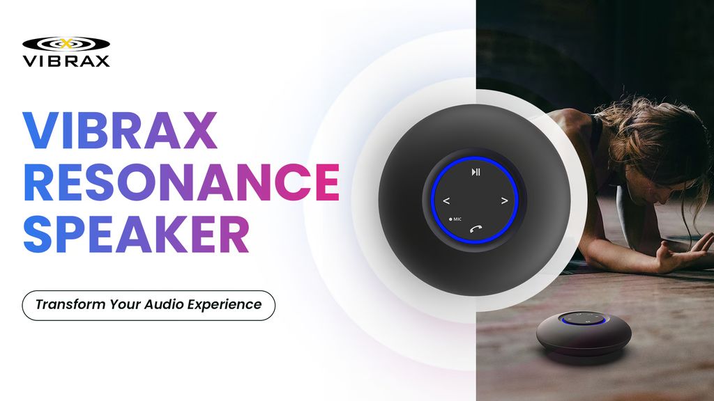 VibraX Resonance Speaker:Ultimate Audio Experience,Anywhere - Hunt4Best
