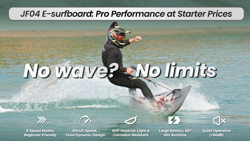 JF04 E-surfboard: Pro Performance at Starter Prices - Hunt4Best