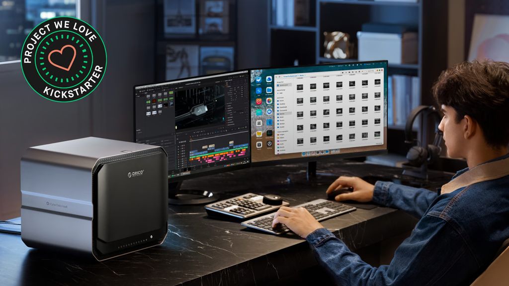 ORICO CyberData AI-powered NAS with GPU Dock & RAID Cabinet - Hunt4Best