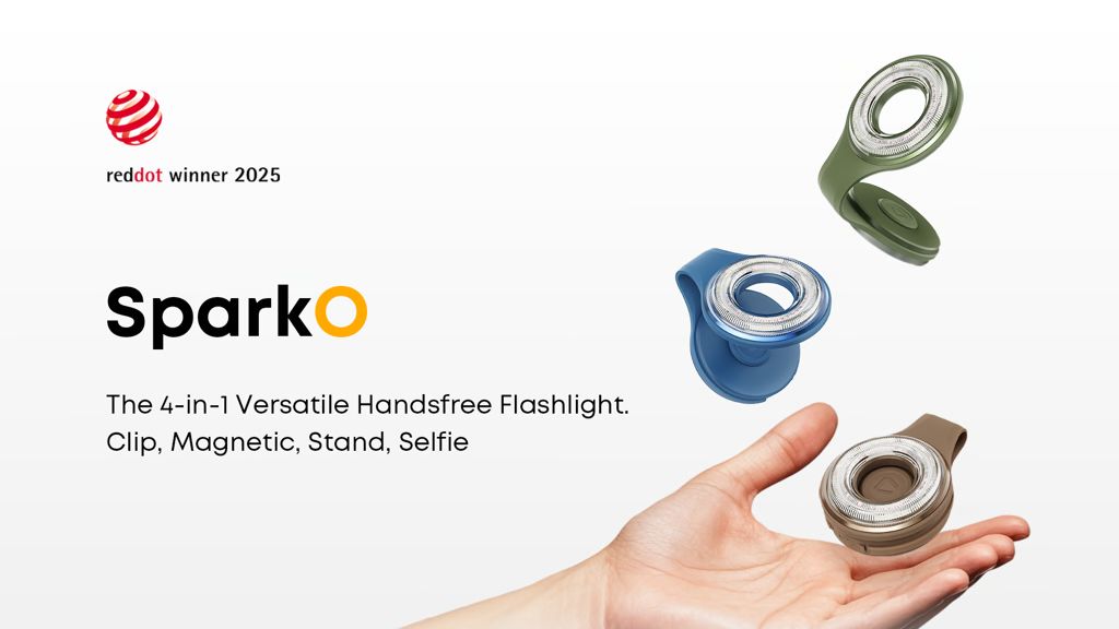SparkO, the 4-in-1 Versatile Hands-free EDC Flashlight - Hunt4Best