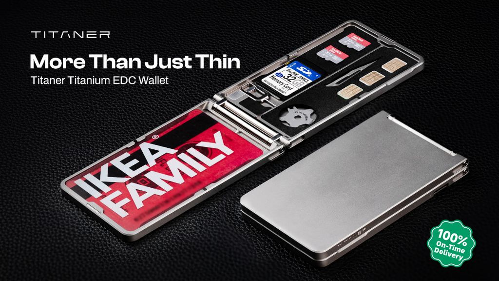 Titaner Titanium EDC Wallet, More Than Just Thin - Hunt4Best