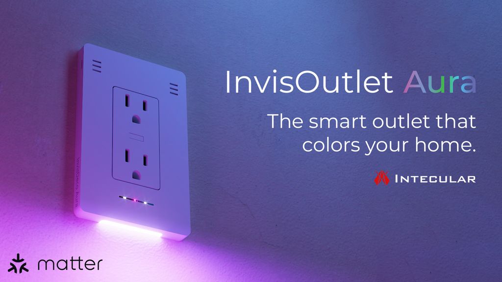 InvisOutlet Aura – The Smart Outlet that Colors Your Home - Hunt4Best