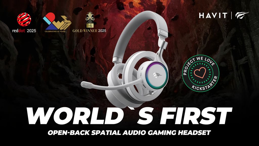 HAVIT Fuxi-H8: World’s First Open-Back Gaming Headset - Hunt4Best