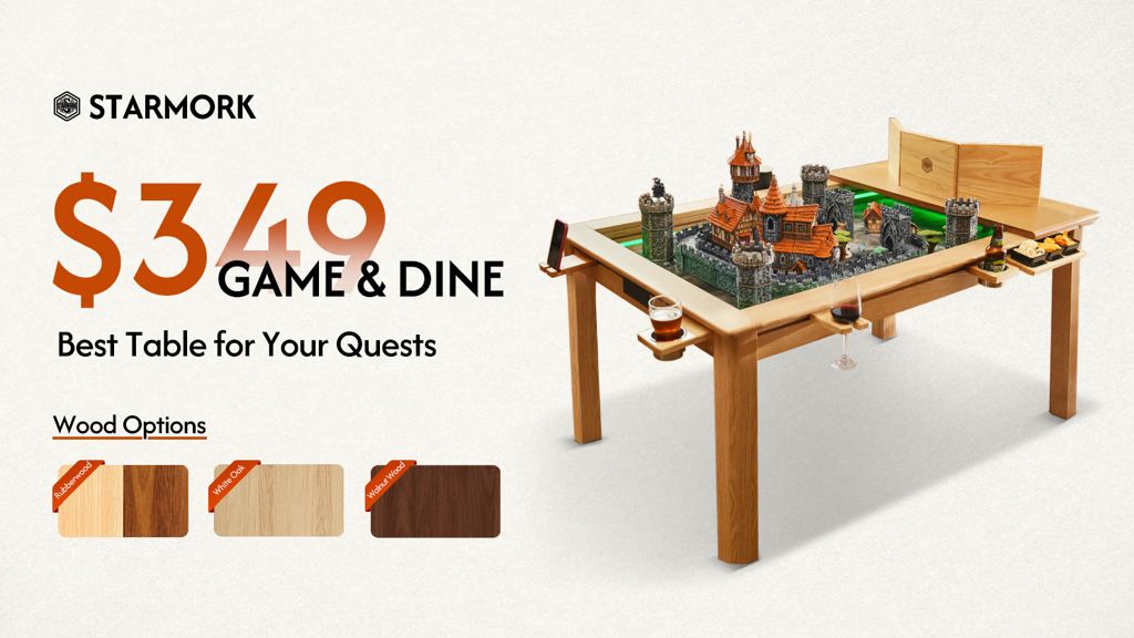 Starmork: A $349 Multi-Mission Game Table for Hosts & Gamers - Hunt4Best