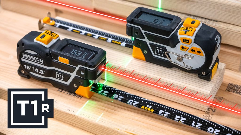 T1R Range | Hybrid Laser Distance + Digital Tape Measure - Hunt4Best