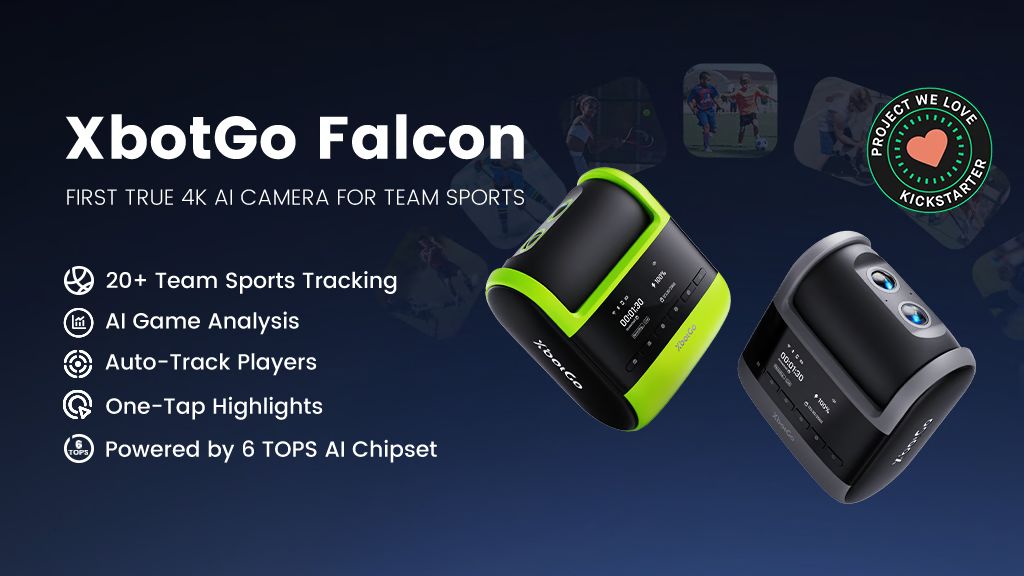 XbotGo Falcon: First True 4K AI Camera for Team Sports - Hunt4Best