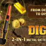 [DIG:IT]Discover Hidden Treasures with 2-in-1 Metal Detector - Hunt4Best